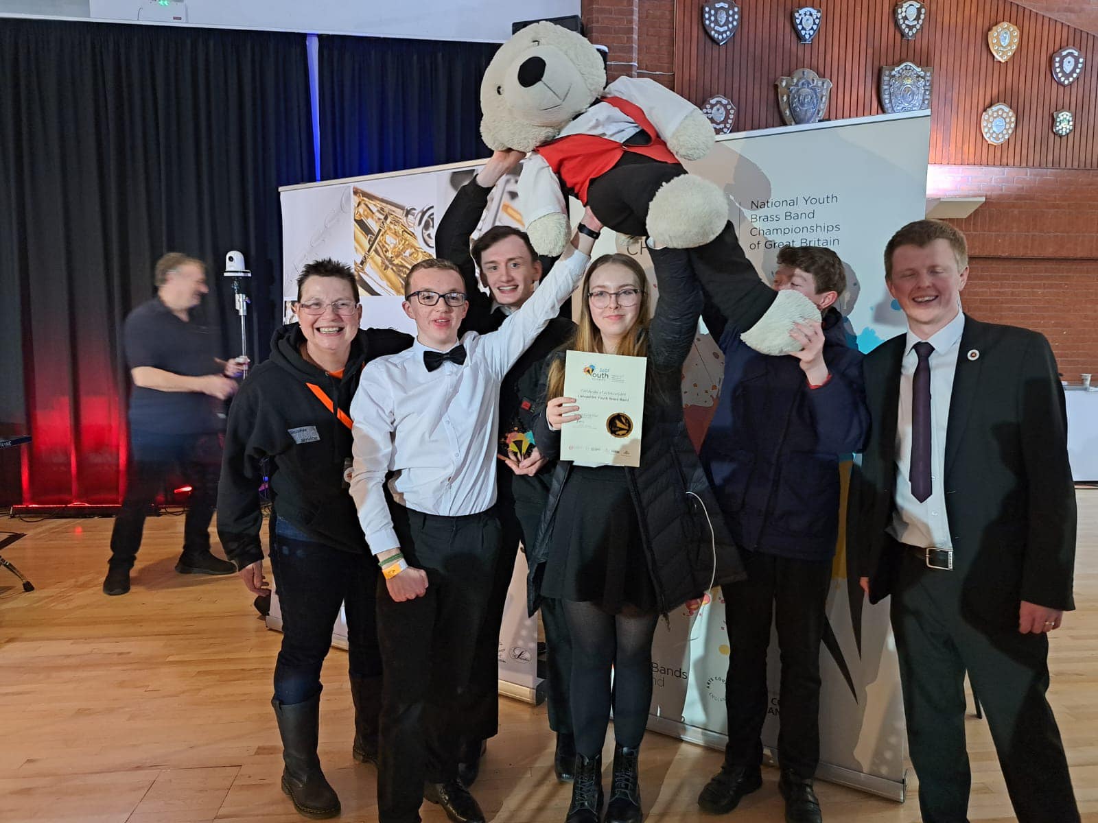 Gold For Lancashire Youth Brass Band Lancashire Music Hub