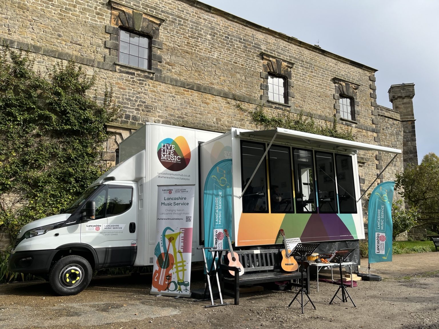 Lancashire Mobile Music Vehicle - Lancashire Music Hub